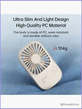 Other | Handheld Mini Lash Fan Portable Rechargeable Usb Personal Fan ...
